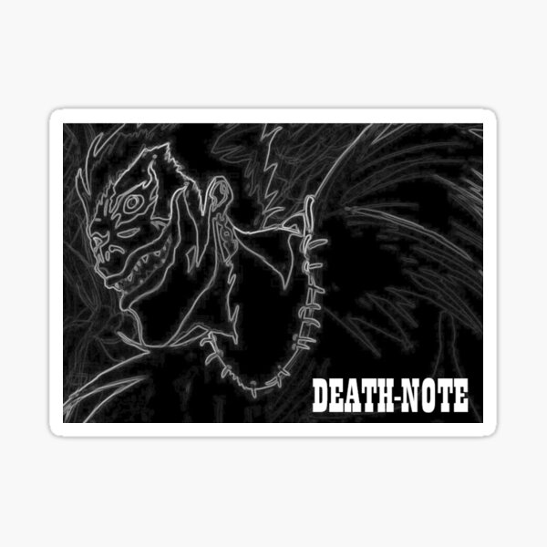 Death Note L Stickers | Redbubble