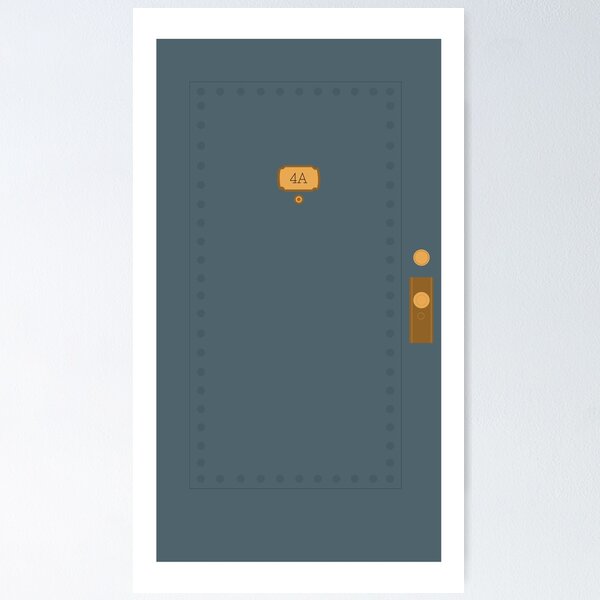 "Sheldon and Leonard's Apartment (4A)" Poster for Sale by Pau1216p ...