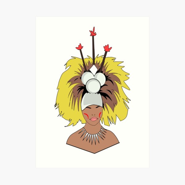 "Samoan taupou " Art Print for Sale by cali90806 | Redbubble