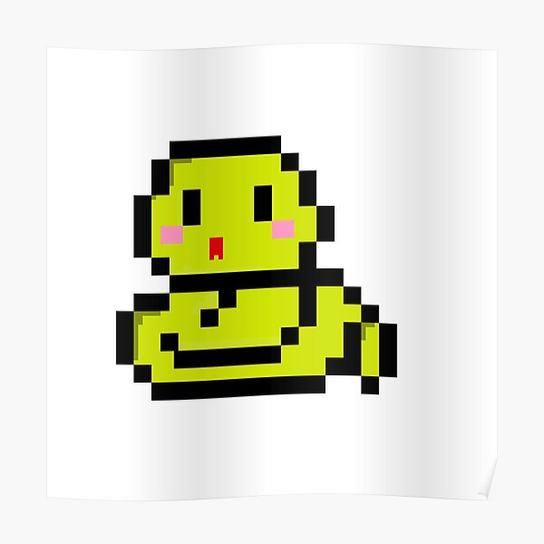 "Little Snek" Poster for Sale by Mystical-Gays | Redbubble