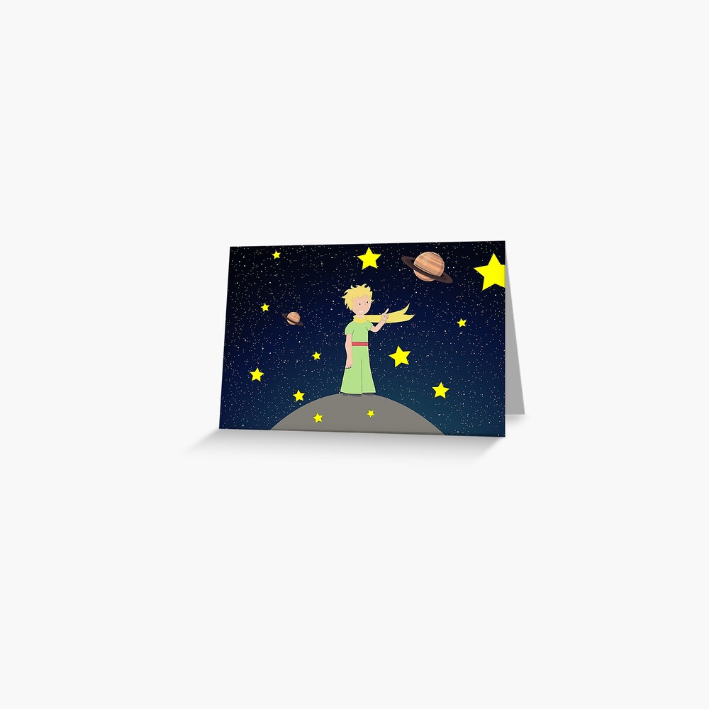 "The little Prince" Greeting Card for Sale by andynahuel | Redbubble