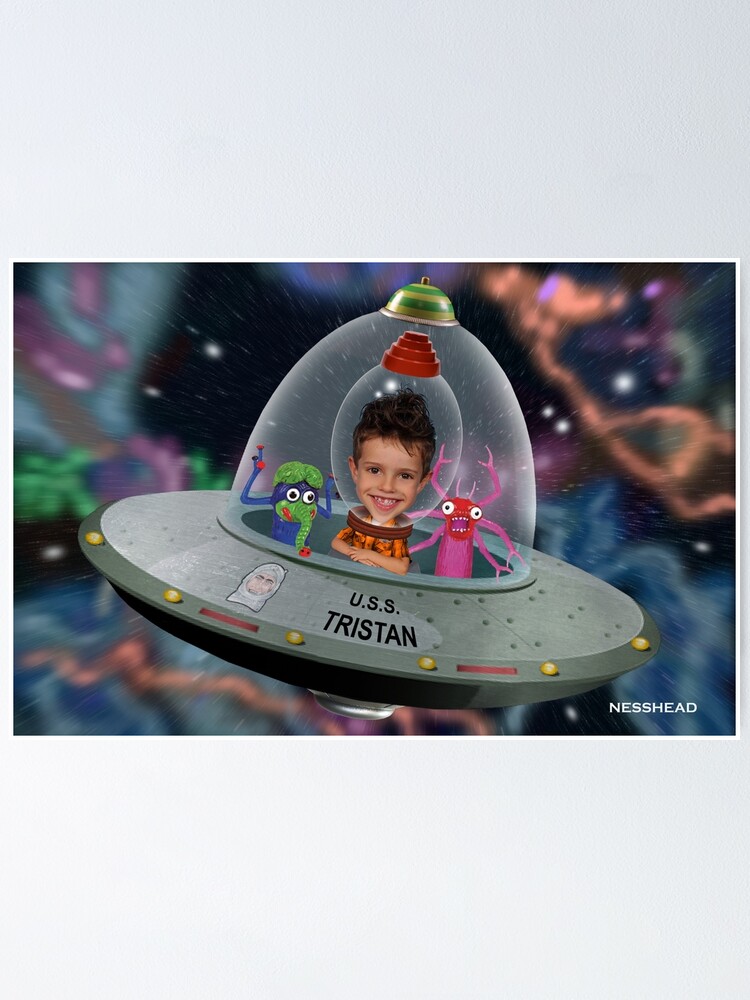 "Spud In Space" Poster for Sale by Nesshead | Redbubble