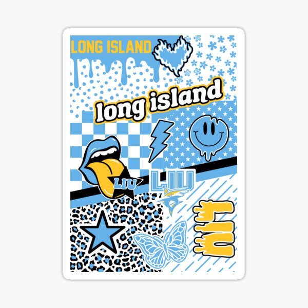 "Long Island" Sticker for Sale by Leilasayan | Redbubble