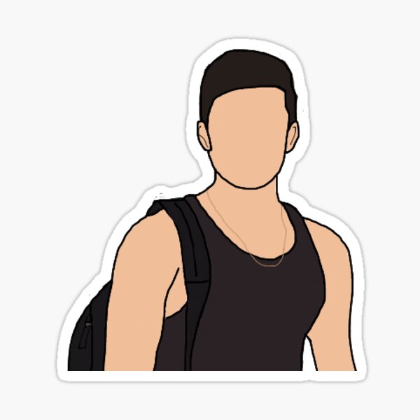 On My Blockcesar Sticker By Lilaccake Redbubble