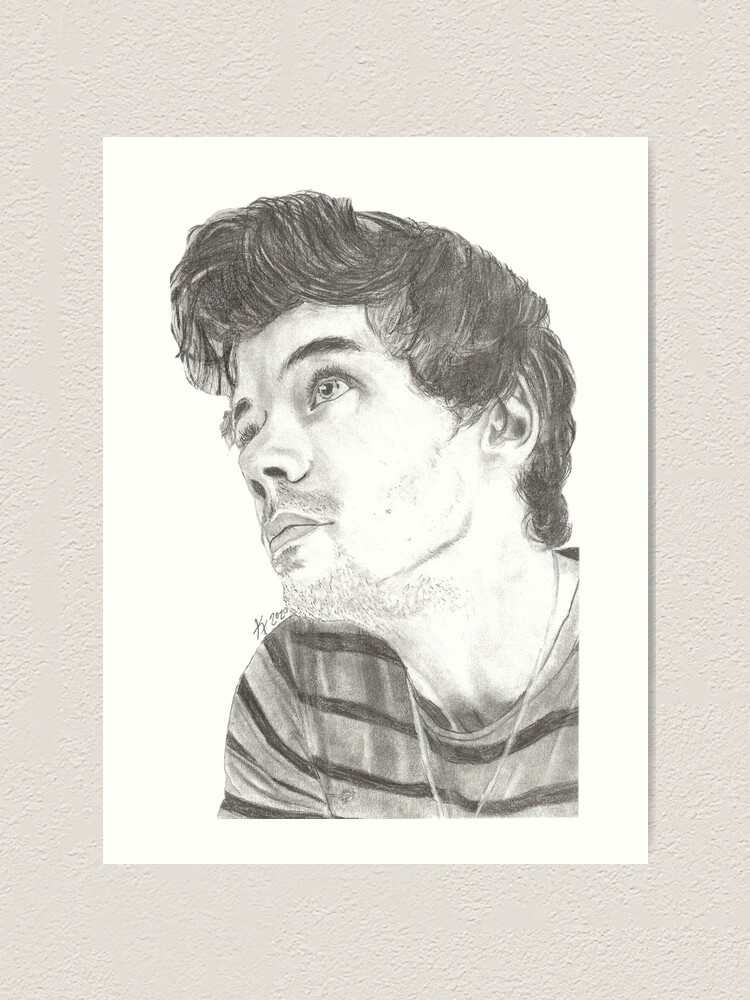 "L'Official photoshoot (pencil drawing)" Art Print by SketchnSunshine ...