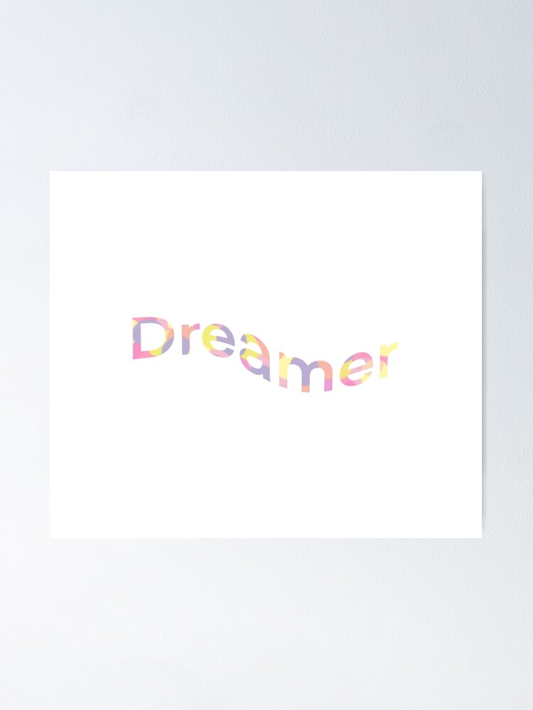 "Dreamer aesthetic sticker " Poster for Sale by siennajade | Redbubble