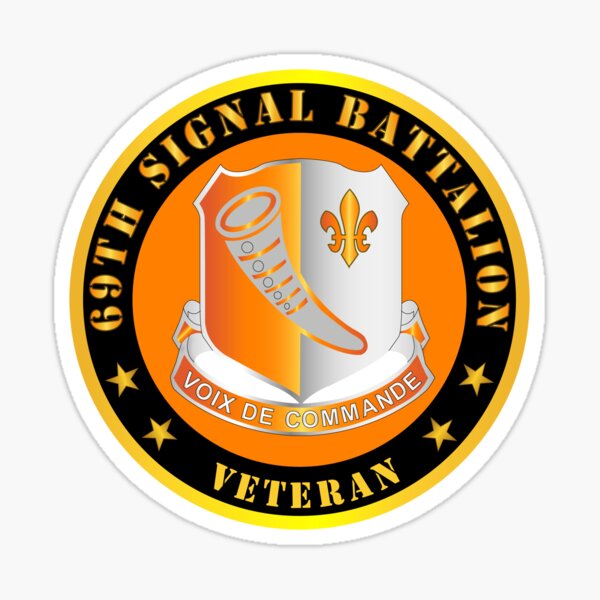 "Army - 69th Signal Battalion - Veteran" Sticker for Sale by twix123844 ...