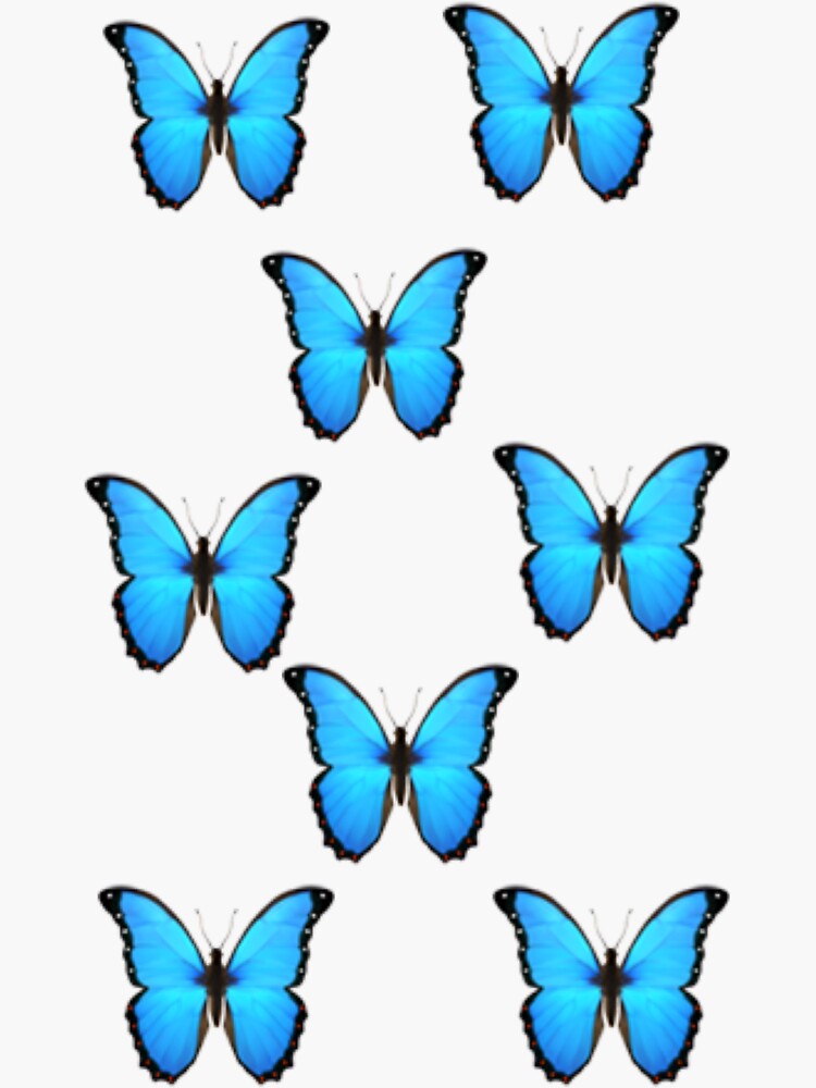 "Small Butterfly Sticker Pack " Sticker for Sale by JamesMohess | Redbubble