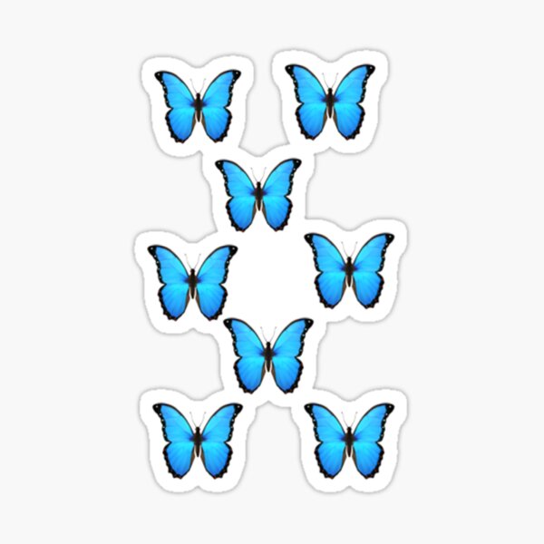 "Small Butterfly Sticker Pack " Sticker for Sale by JamesMohess | Redbubble