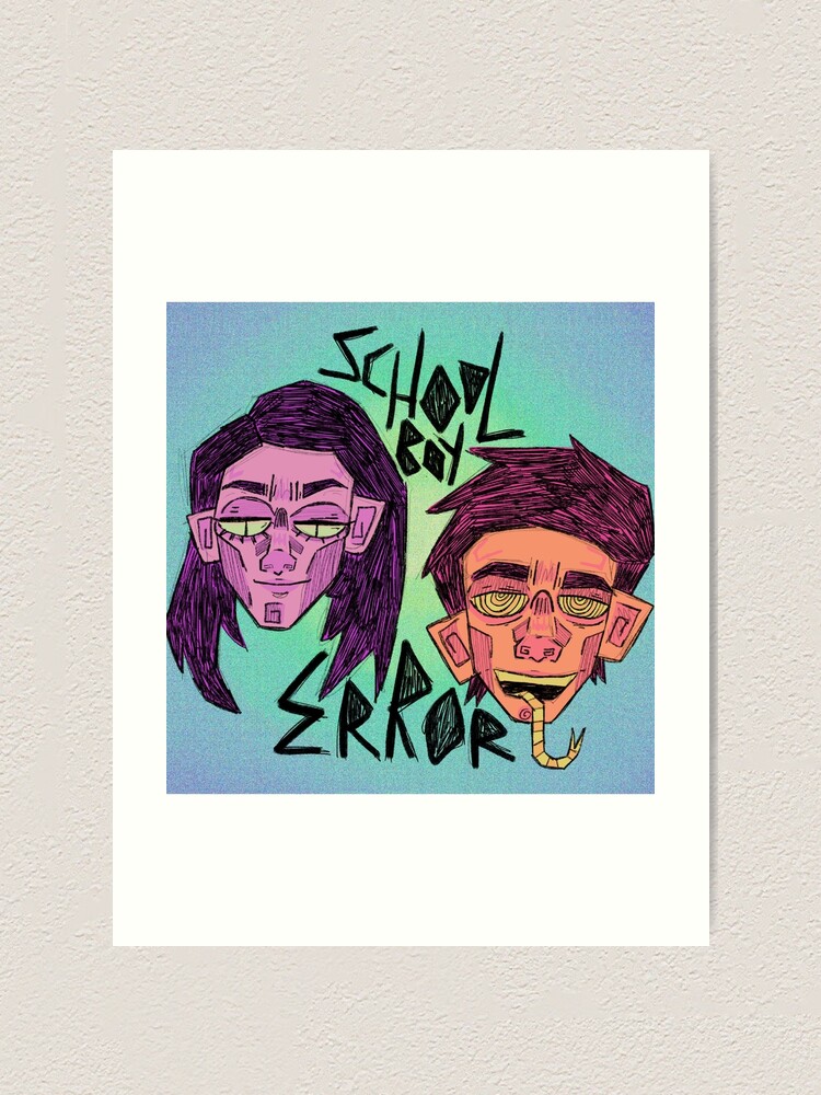 "Schoolboy error grainy edition ?" Art Print by Averigw | Redbubble
