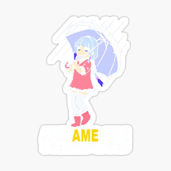 "Ame Ame Ame" Sticker by Chelseyverhasse | Redbubble