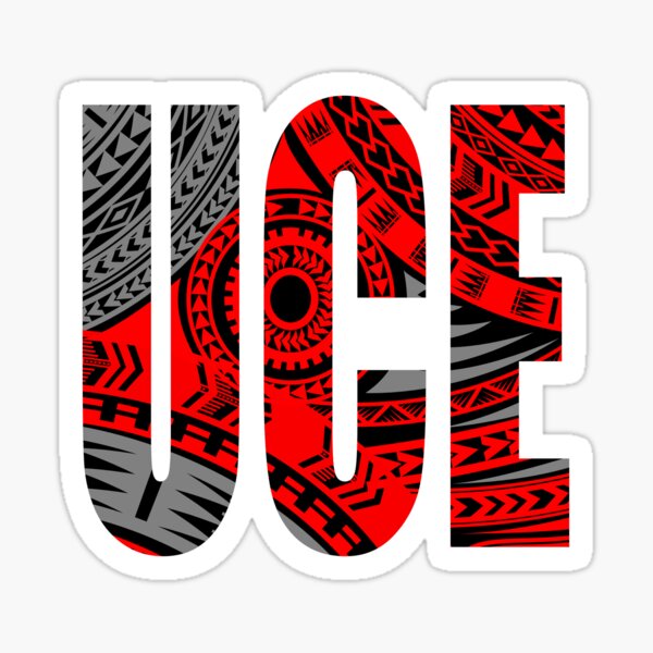 "uce " Sticker for Sale by ARTSHACKPRINTS | Redbubble