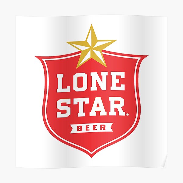 Lone Star Beer Posters | Redbubble