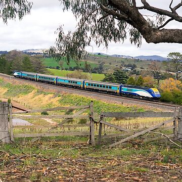 "Daily Dubbo XPT. Australian Train." Poster for Sale by Nathan Murphy ...