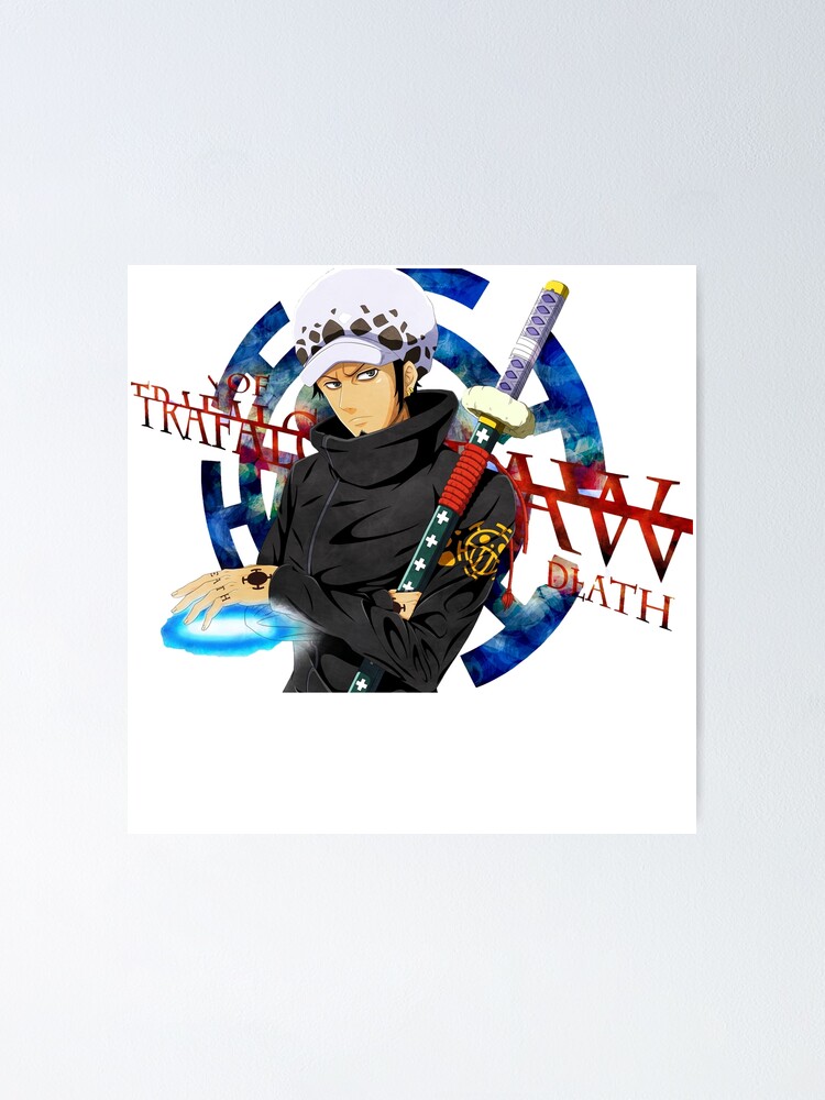 "trafalgar law" Poster by NAKAMAS23 | Redbubble