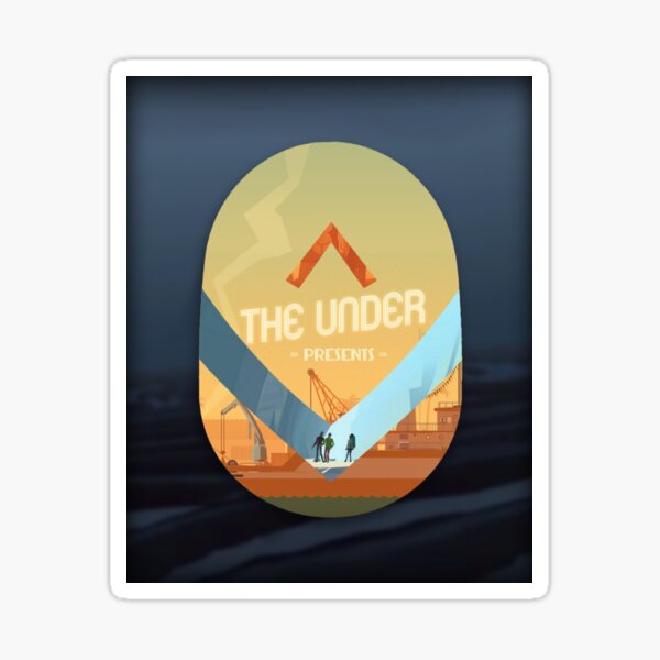 "The Under Presents Timeboat (8x10 poster)" Sticker by CriosleepX ...