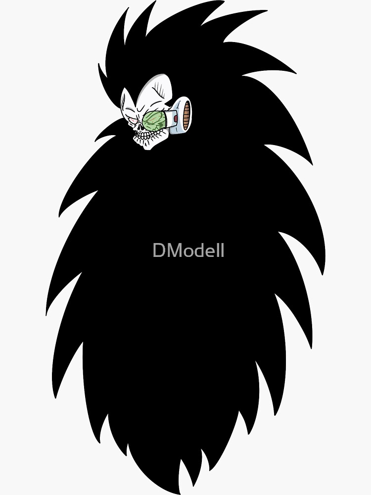 "DBZ Skull Rad Art Design/Sticker" Sticker for Sale by DModell | Redbubble