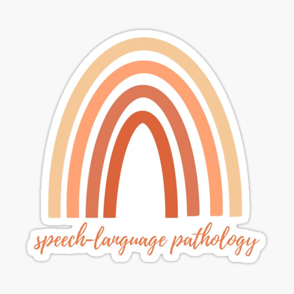Speech Language Pathology Stickers | Redbubble