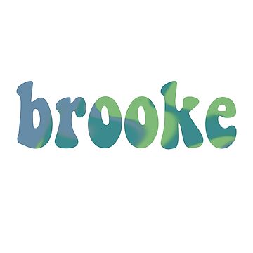 Brooke Name Logo
