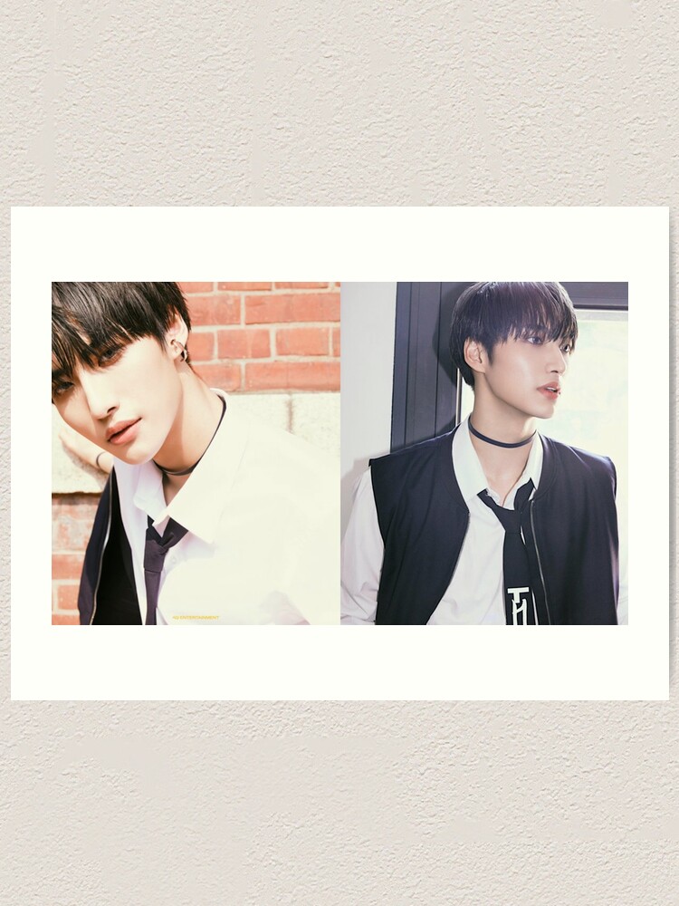 "ATEEZ Seonghwa Inception" Art Print for Sale by LT22 | Redbubble