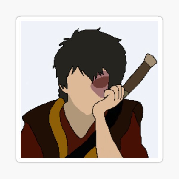 "Zuko " Sticker for Sale by tarahouston | Redbubble