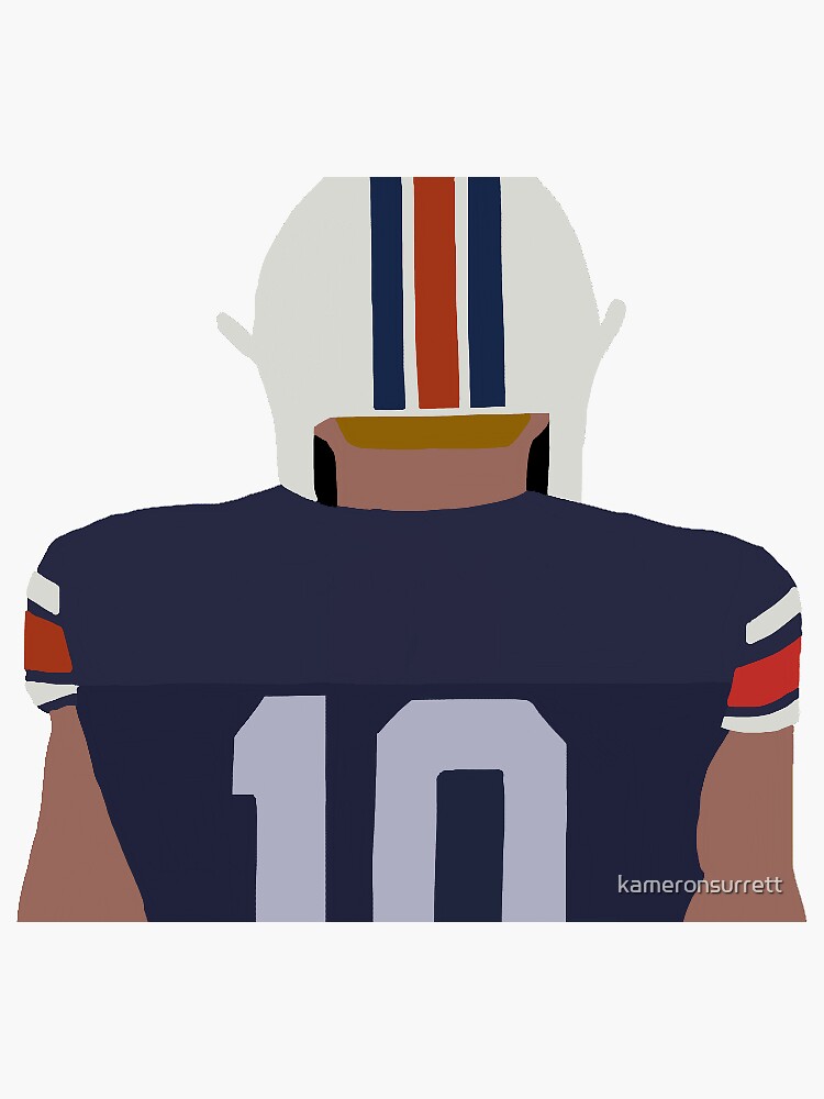 "Bo Nix" Sticker for Sale by kameronsurrett | Redbubble