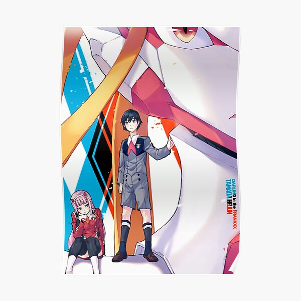 "Zero Two" Poster by BenjaminRuss | Redbubble