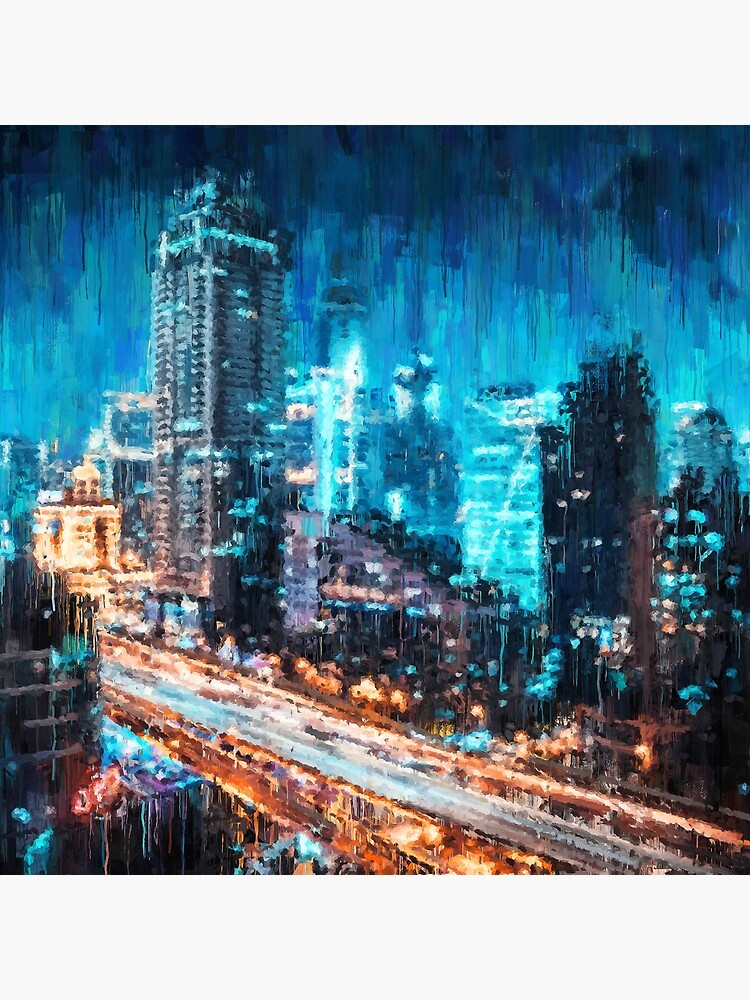 "Night City" Poster by ErianAndre | Redbubble