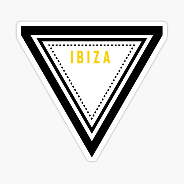 "Ibiza" Sticker for Sale by RyanAnt | Redbubble