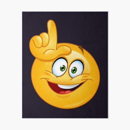 "Loser Emoji" Art Board Print for Sale by yayayoy | Redbubble