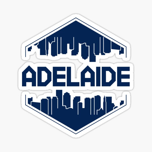 "Adelaide City Australia #1" Sticker for Sale by SalahBlt | Redbubble