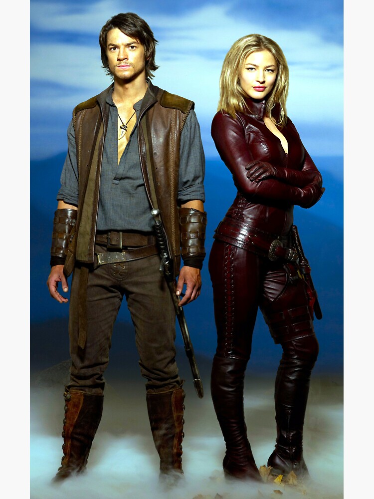 "Cara and her Lord Rahl" Sticker for Sale by cleoselene | Redbubble