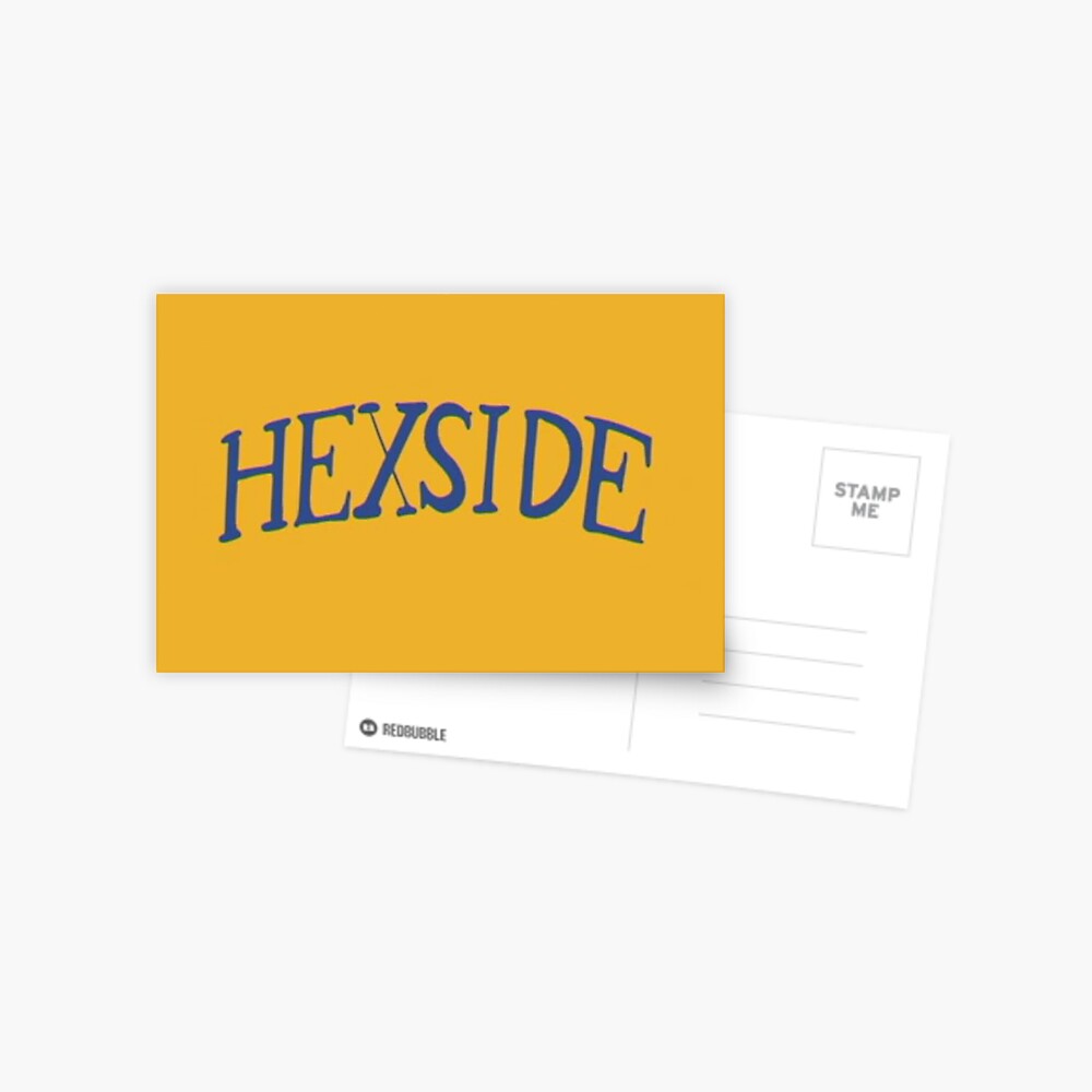 "The Owl House - Hexside School Logo (Blue and Yellow)" Postcard by ...