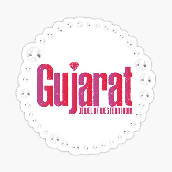 "Gujarat Jewel of Western India" Sticker for Sale by FindurIdentity ...