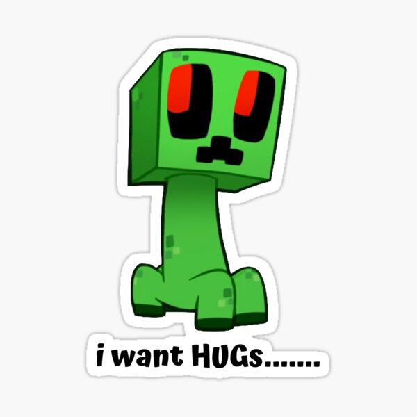 Papercraft UwU Creeper,Enderman Minecraft Vinyl Stickers! Paper, Party ...