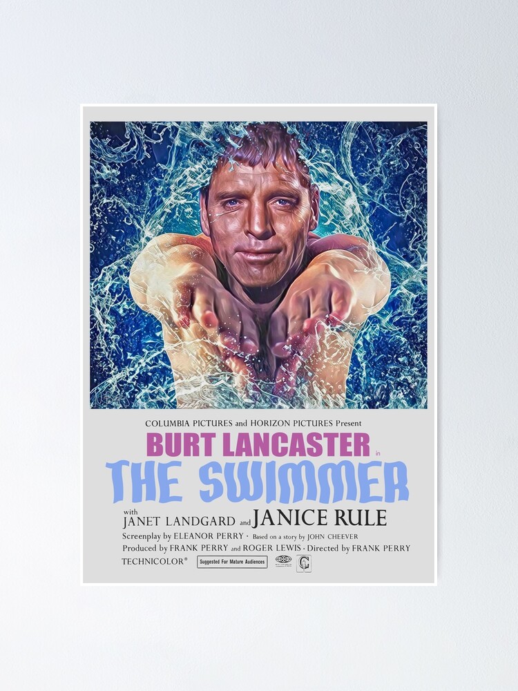 "Swimmer" Poster for Sale by nikbogris | Redbubble