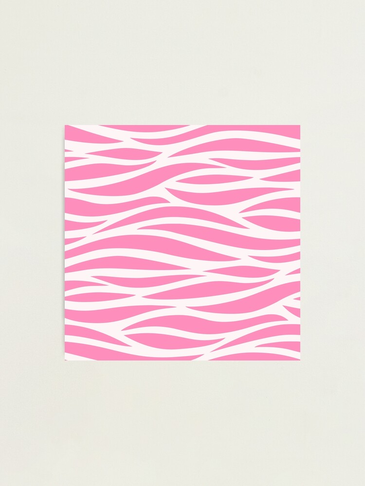 Estrela Zebra Rosa