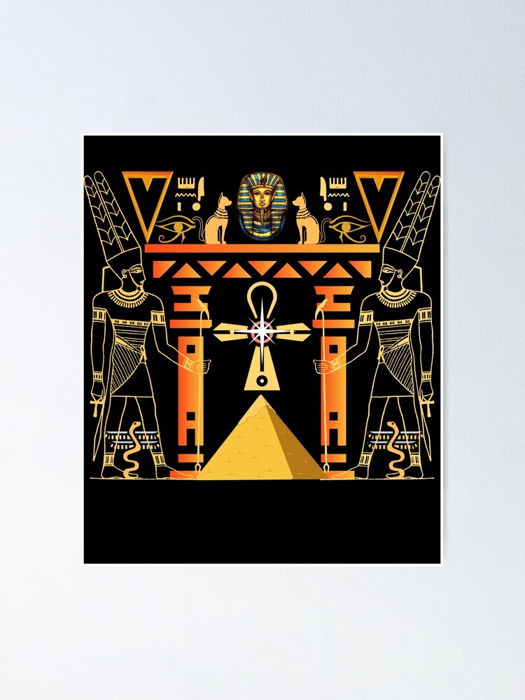 "EGYPTIAN SACRED GEOMETRY HORUS ANKH. Egyptian Gods and Pyramids ...