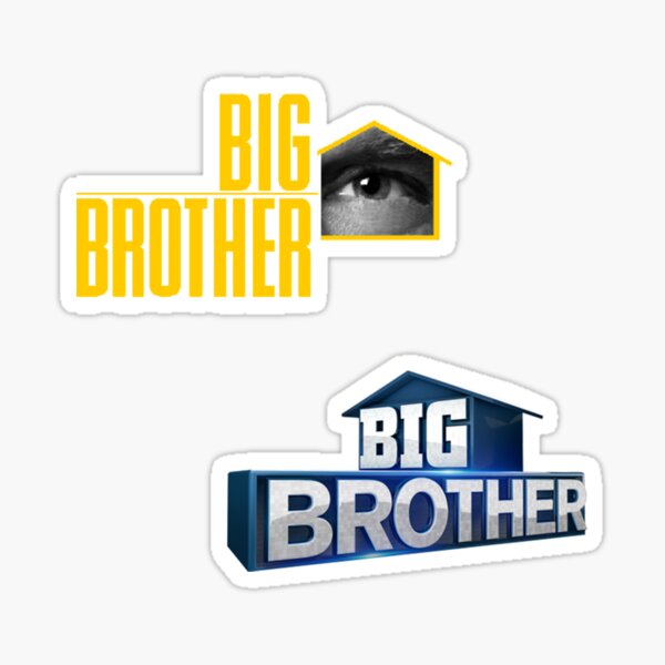 "big brother logos" Sticker for Sale by niixk | Redbubble