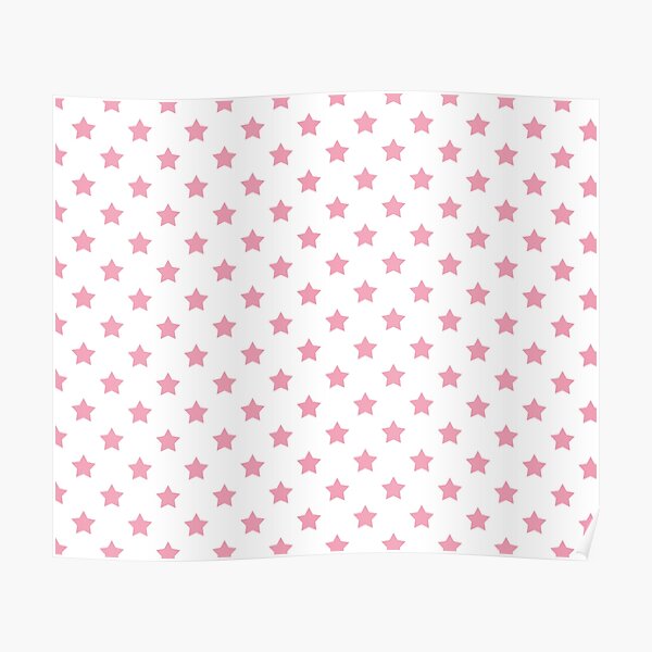"Pink cute little stars modern art" Poster for Sale by shoebjmi176 ...
