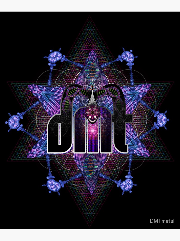 "DMT "Blue Star Logo"" Sticker for Sale by DMTmetal | Redbubble