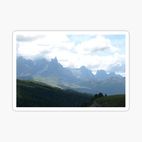 "Alps Majestic Alpine Landscape" Sticker for Sale by oknoki | Redbubble