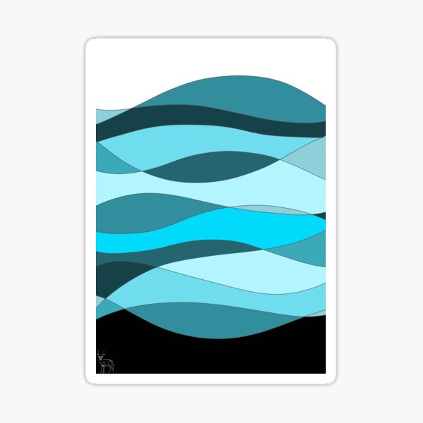 "Breath of Fresh Air" Sticker for Sale by Gallery14 | Redbubble