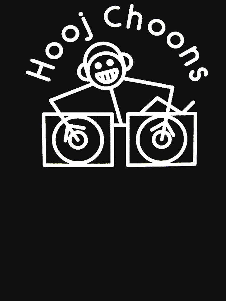 "Hooj Choons White" T-shirt for Sale by Diddy365 | Redbubble | hooj ...