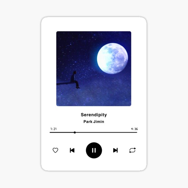 "Serendipity Spotify play" Sticker for Sale by gummieturtle | Redbubble