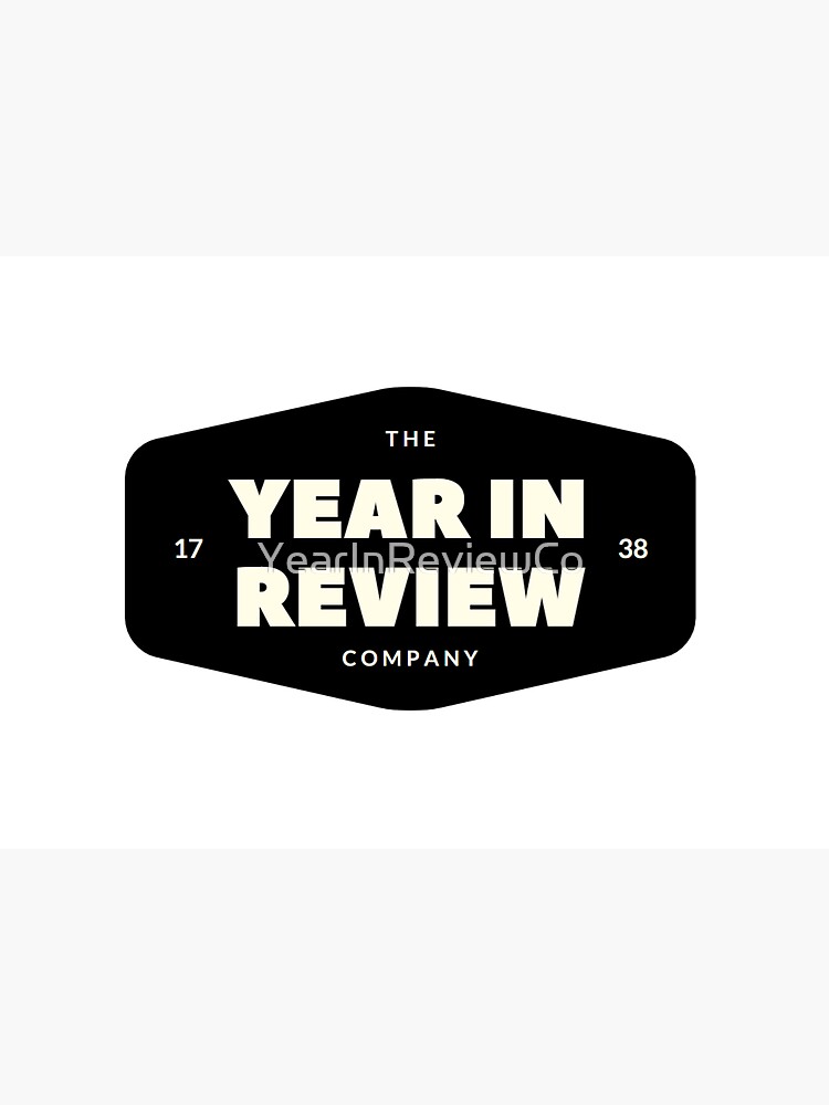 "Year In Review Co. New Logo" Sticker by YearInReviewCo | Redbubble