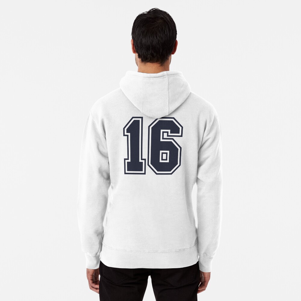 "16 Sports Number Sixteen" Sticker for Sale by HelloFromAja | Redbubble