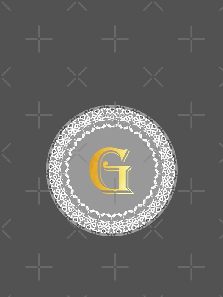 "Monogram Gold Letter G" iPhone Case for Sale by CitrusMoon | Redbubble