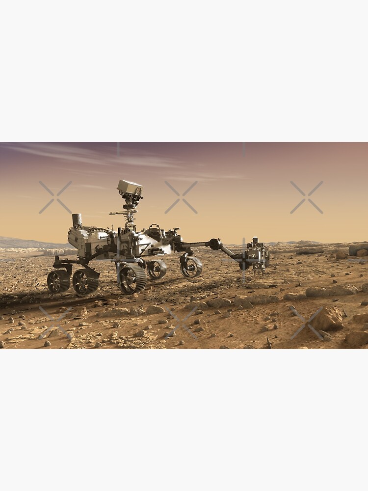 Mars 2020 Perseverance Rover Mission Premium Matte Vertical Poster sold ...