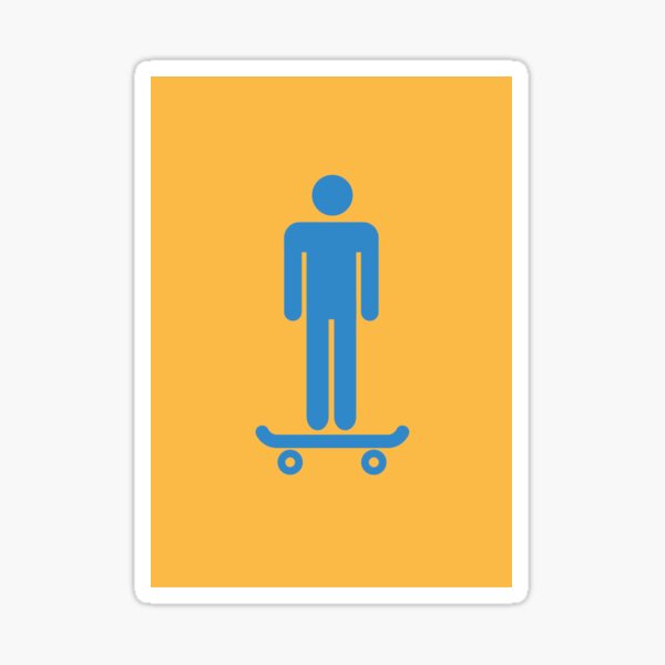 "Skater boy " Sticker for Sale by ghostgraphics- | Redbubble